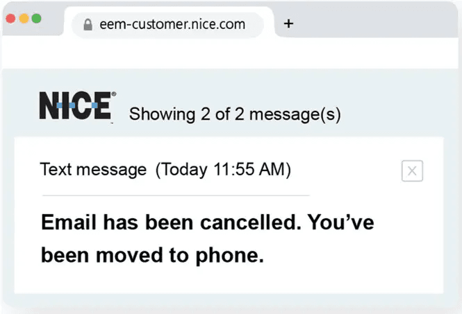 Contact Center Intraday Workforce Management | NiCE CX Products