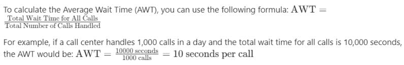 Average Wait Time | NiCE