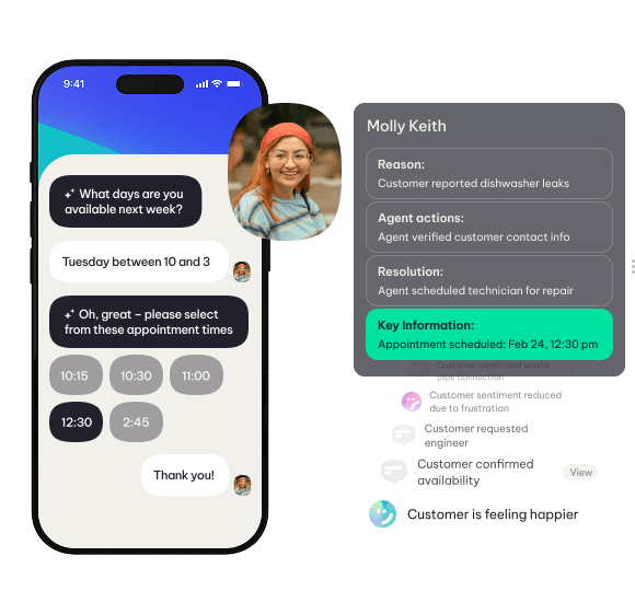 AI automated agent notetaking for customer experience | NiCE
