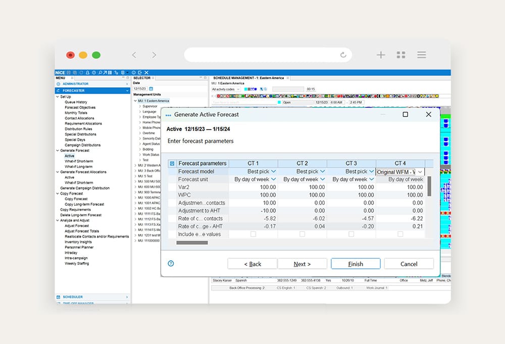 AI-Based Workforce Management | NiCE CX Products