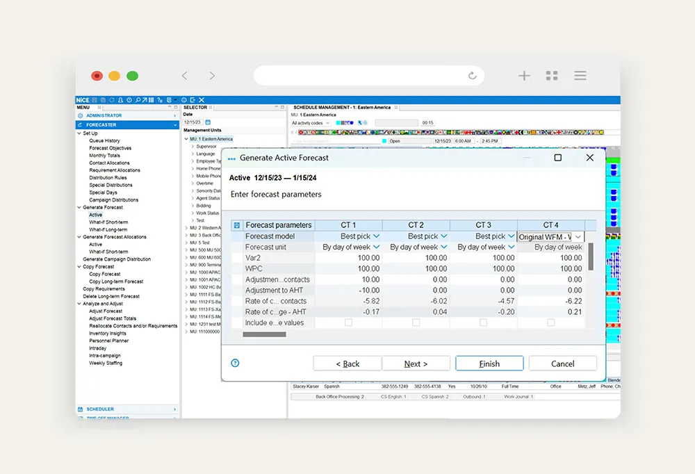 AI-Based Workforce Management | NiCE CX Products
