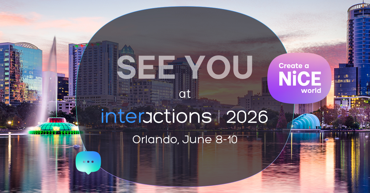 Interactions Customer Conference 2026 | NiCE